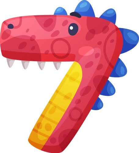 Number 7 Animals Vector Images (over 590)