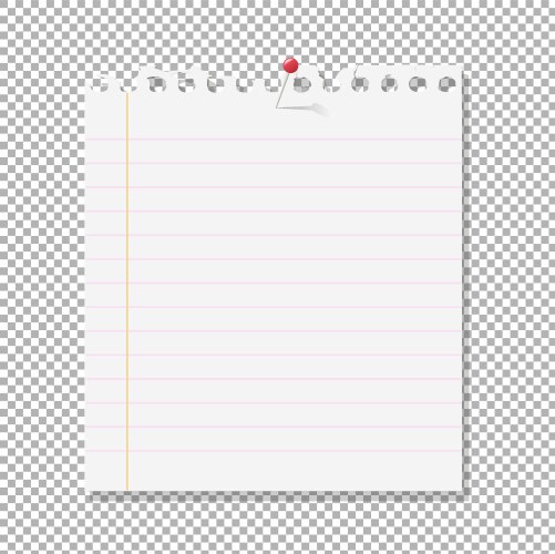 Notepad Transparent Background Vector Images (over 1,600)
