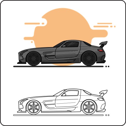 Cartoon Car Side View Vector Images (over 4,600)