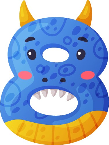 Animal Number 8 Vector Images (over 610)