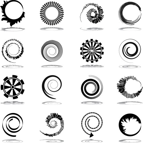 Set of design elements Royalty Free Vector Image