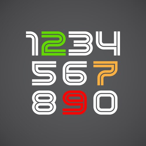 Numbers Vector Images (over 860,000)