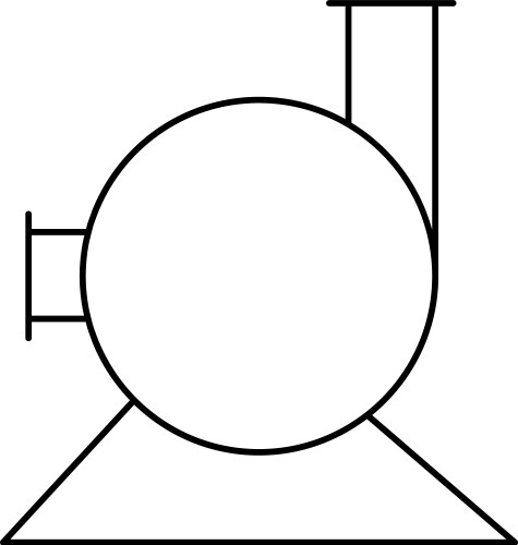 Centrifugal Pump Icon Royalty Free Vector Image