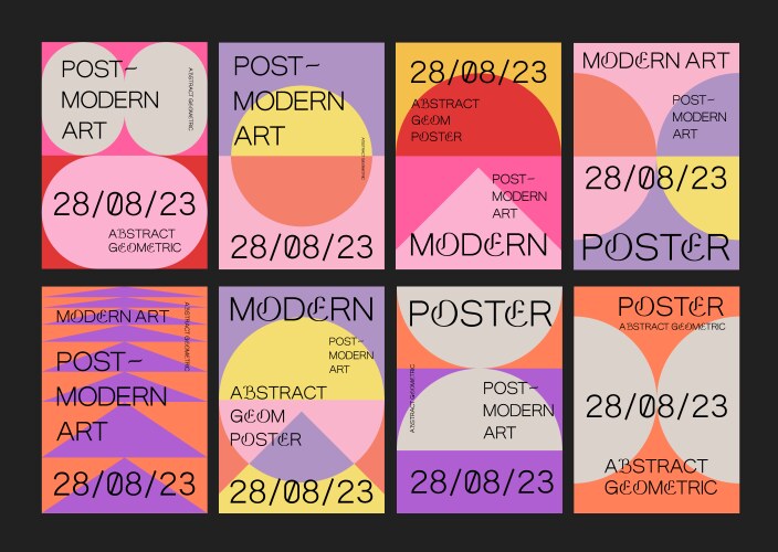 Postmodern Vector Images (over 8,500)