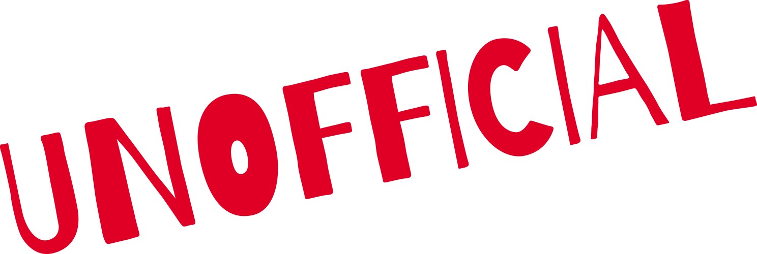 Unofficial rubber stamp Royalty Free Vector Image