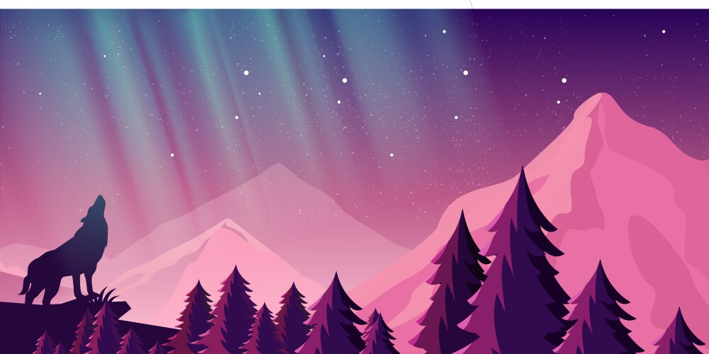 Northern Lights Vector Images (over 3,600)