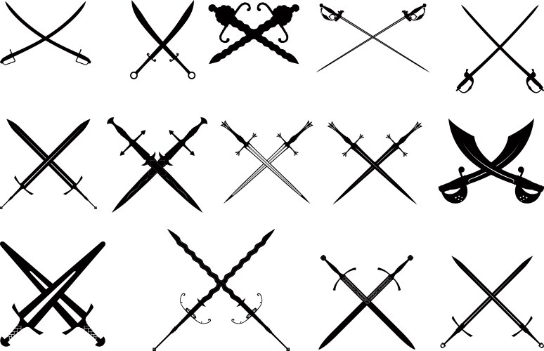 Ancient celtic sword Royalty Free Vector Image