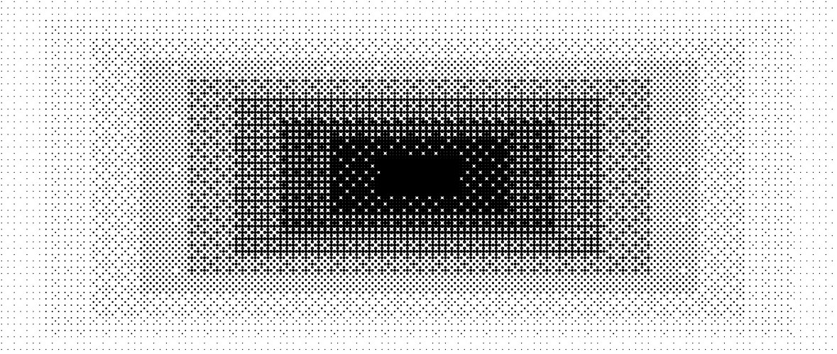 Pixelated zig zag line gradient texture black Vector Image