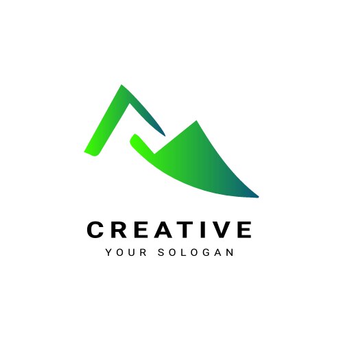 Beautiful logo design Royalty Free Vector Image