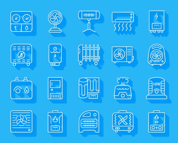 Hvac Icons Vector Images (over 4,700)