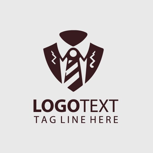 Tie logo Royalty Free Vector Image - VectorStock