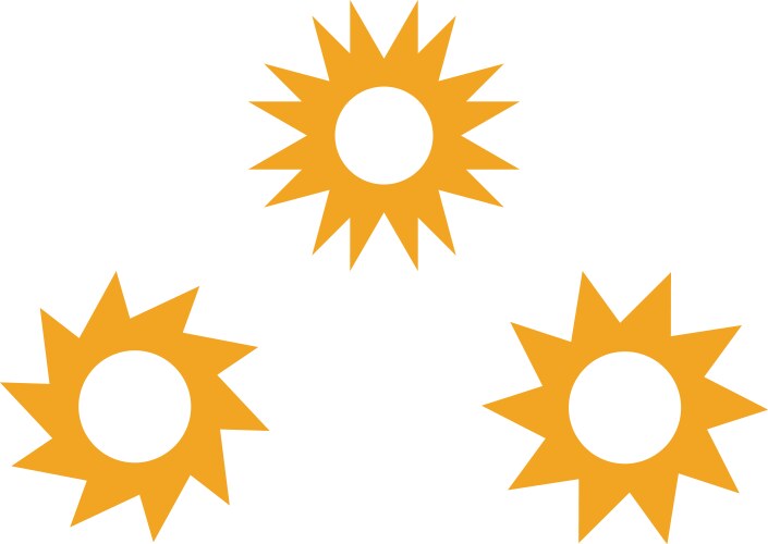 Home bright sun logo Royalty Free Vector Image Home bright sun logo Royalty Free Vector Image