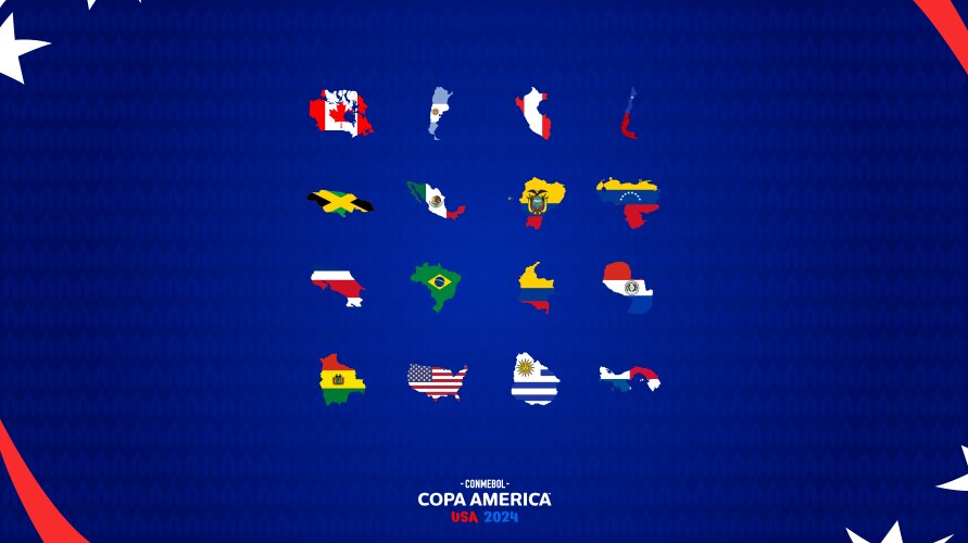 Copa-america4 Royalty Free Vector Image - VectorStock