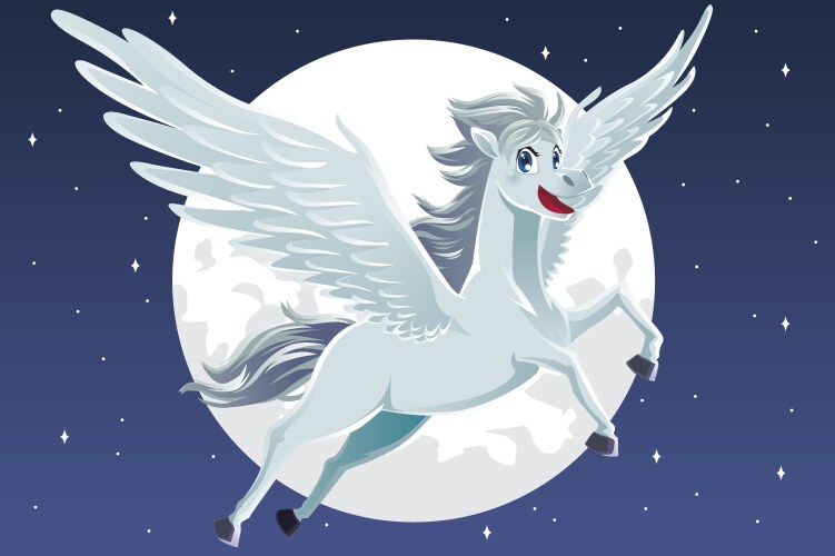 Pegasus Cartoon Vector Images (over 3,100)