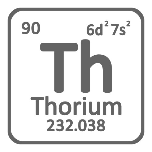 Periodic Table of Element Thorium Icon Vector Images (52)