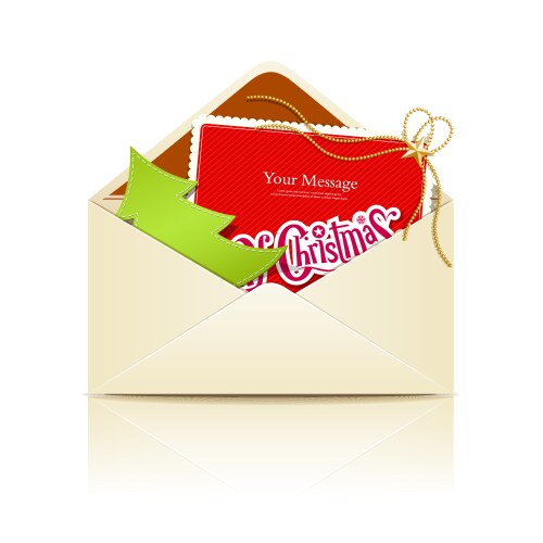 Christmas Envelope Vector Images (over 8,400)