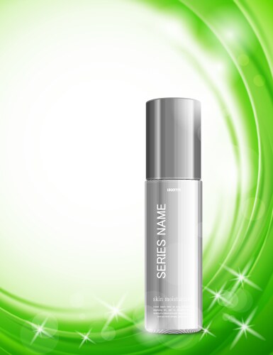 Skin moisturizer cosmetic design template Vector Image