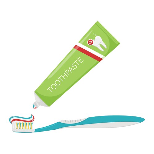 Toothpaste Royalty Free Vector Image - VectorStock