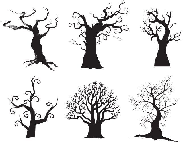 Dead Tree Vector Images (over 9,900)