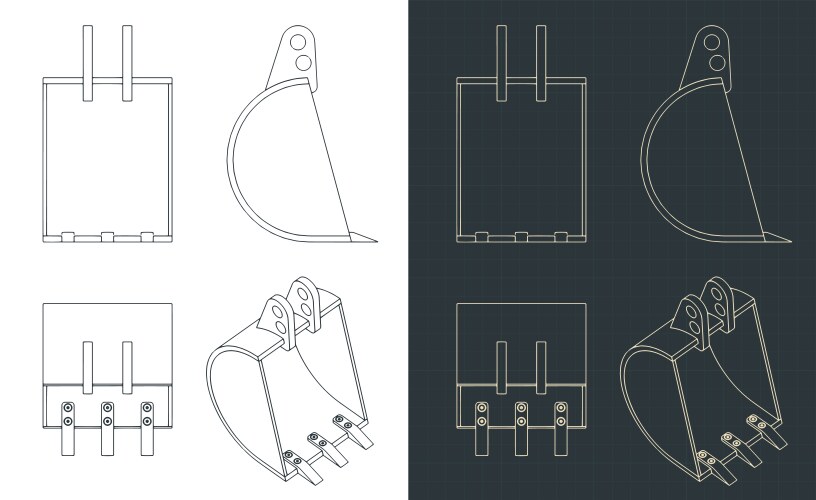 Excavator Bucket Vector Images (over 5,500)