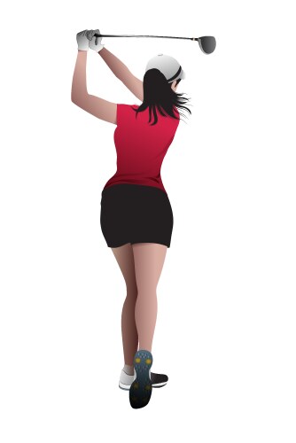 Golf Swing Full Vector Images (over 130)