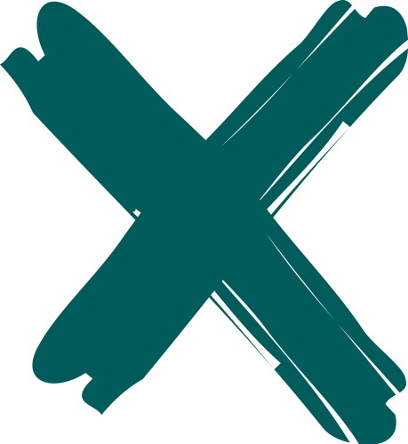 Scribble Cross Vector Images (over 8,500)