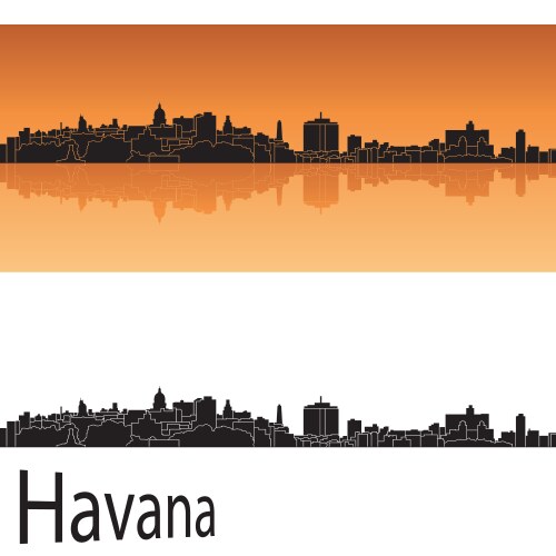 Cuba Skyline Vector Images (over 200)
