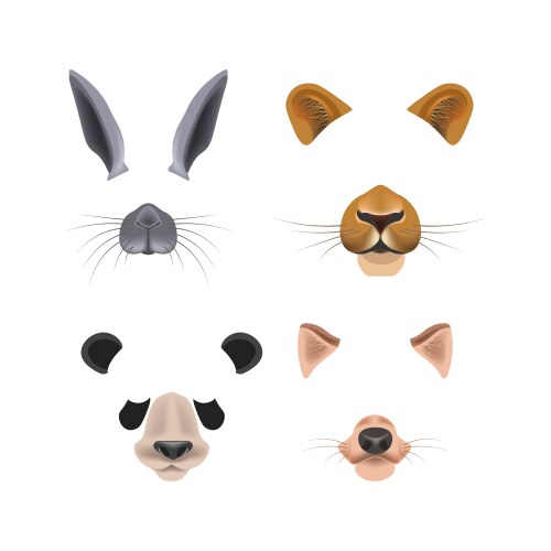 Animal Face Filter Vector Images (over 410)