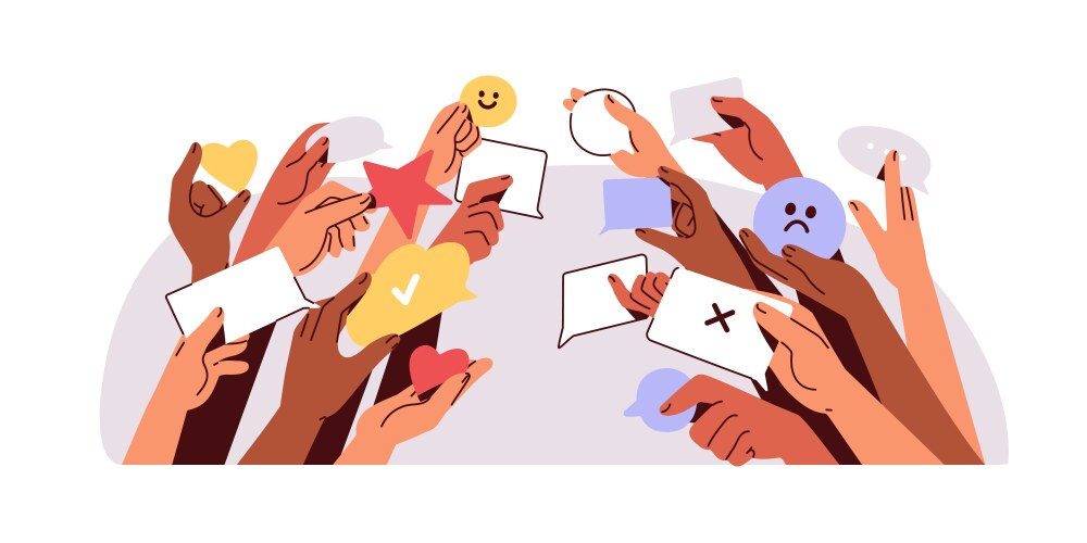 Cartoon Discussion Group Vector Images (over 12,000)