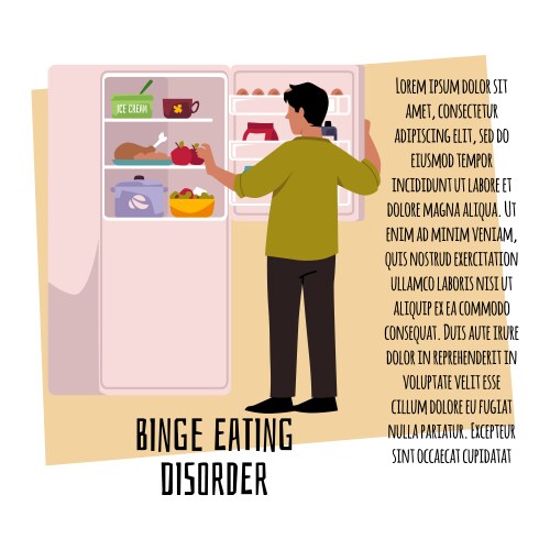 Binge Eating Disorder Vector Images (over 290)