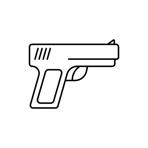Gun Outline Vector Images (over 48,000)