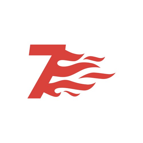 R9 initial 9r logo icon Royalty Free Vector Image