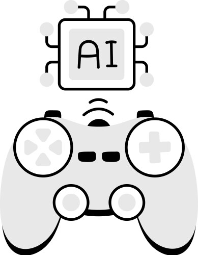 Ai light Royalty Free Vector Image - VectorStock