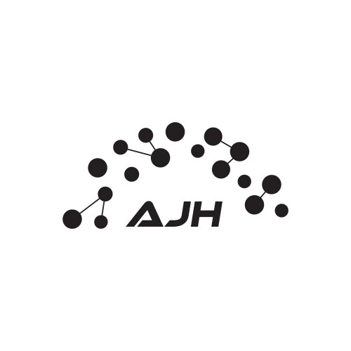 Anc letter logo design on white background Vector Image