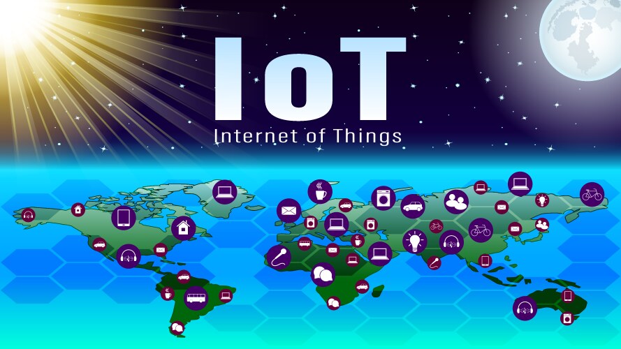Iot Map Vector Images (over 2,200)
