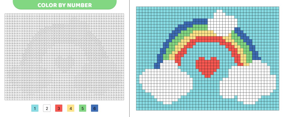 Rainbow Coloring Pages Vector Images (over 16,000)