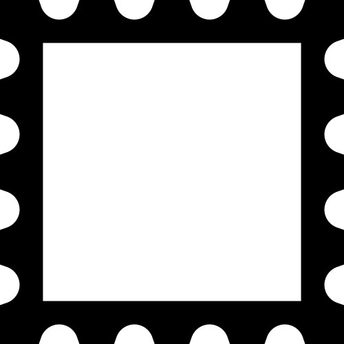 Postage Stamp Outline Vector Images (over 3,000)