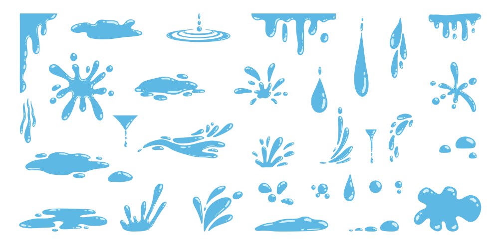 Water Droplet Cartoon Vector Images (over 3,900)