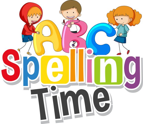 Children holding balloons with word great Vector Image