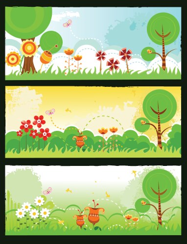 Spring Cartoon Vector Images (over 260,000)