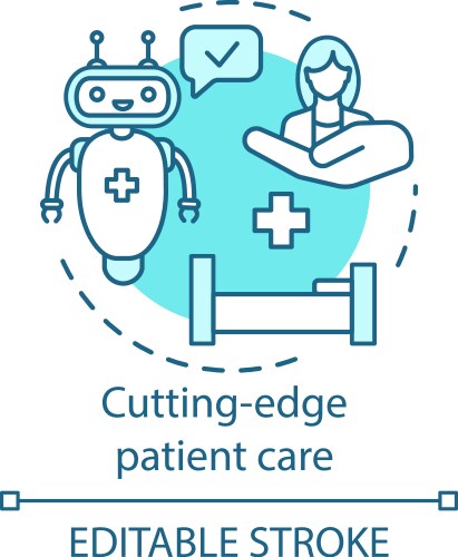 Health equity concept icon Royalty Free Vector Image