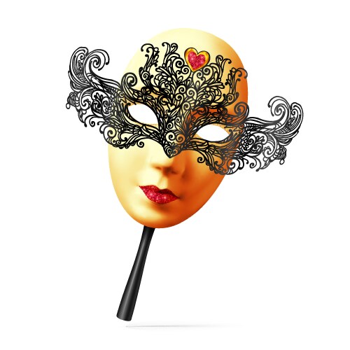 Golden Mask Vector Images (over 7,000)