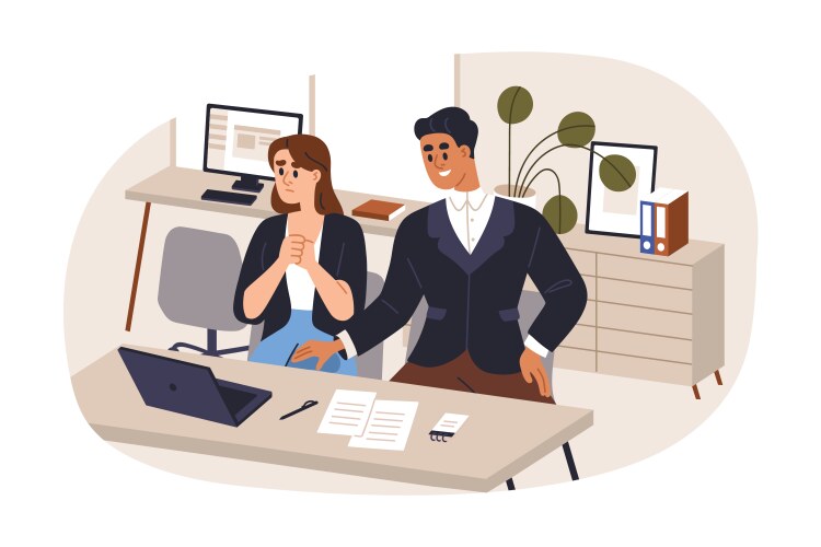 Sexual Harassment Cartoon Vector Images (over 340)