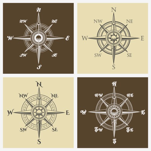 Compass Rose Vector Images (over 24,000)