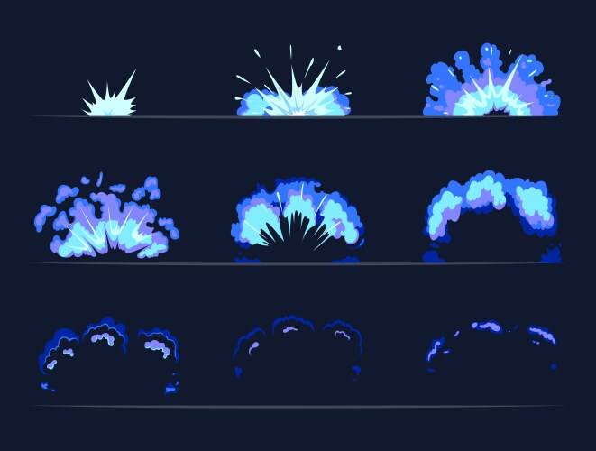 Hit Sprite Vector Images (over 250)