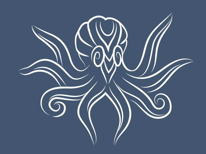 Tribal Octopus Vector Images (over 420)