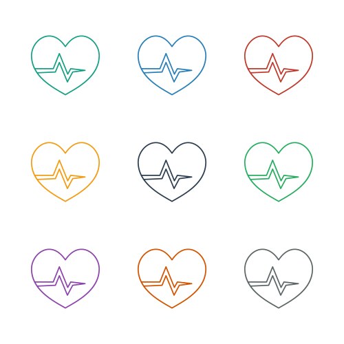Free Heartbeat Line Vector Images (over 1,300)