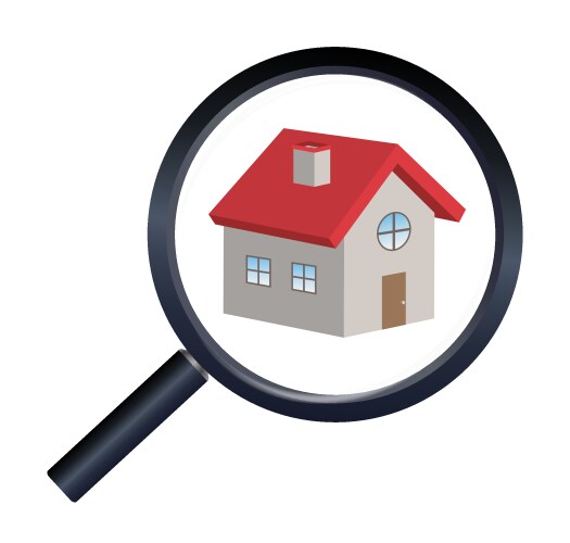 House Magnifying Glass Vector Images (over 8,000)