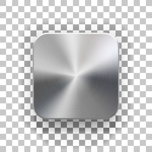 Technology blank app icon template Royalty Free Vector Image