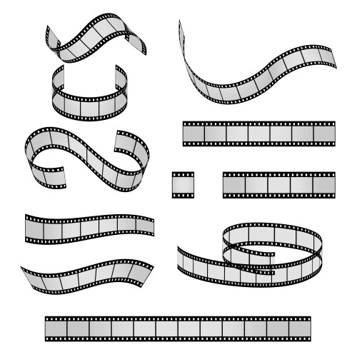 Film reel Royalty Free Vector Image - VectorStock